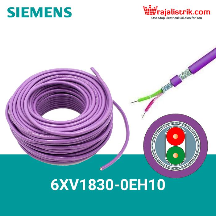 Jual SIEMENS 6XV1830-0EH10 PROFIBUS FC Standard Cable GP 2 Wire - Kab ...