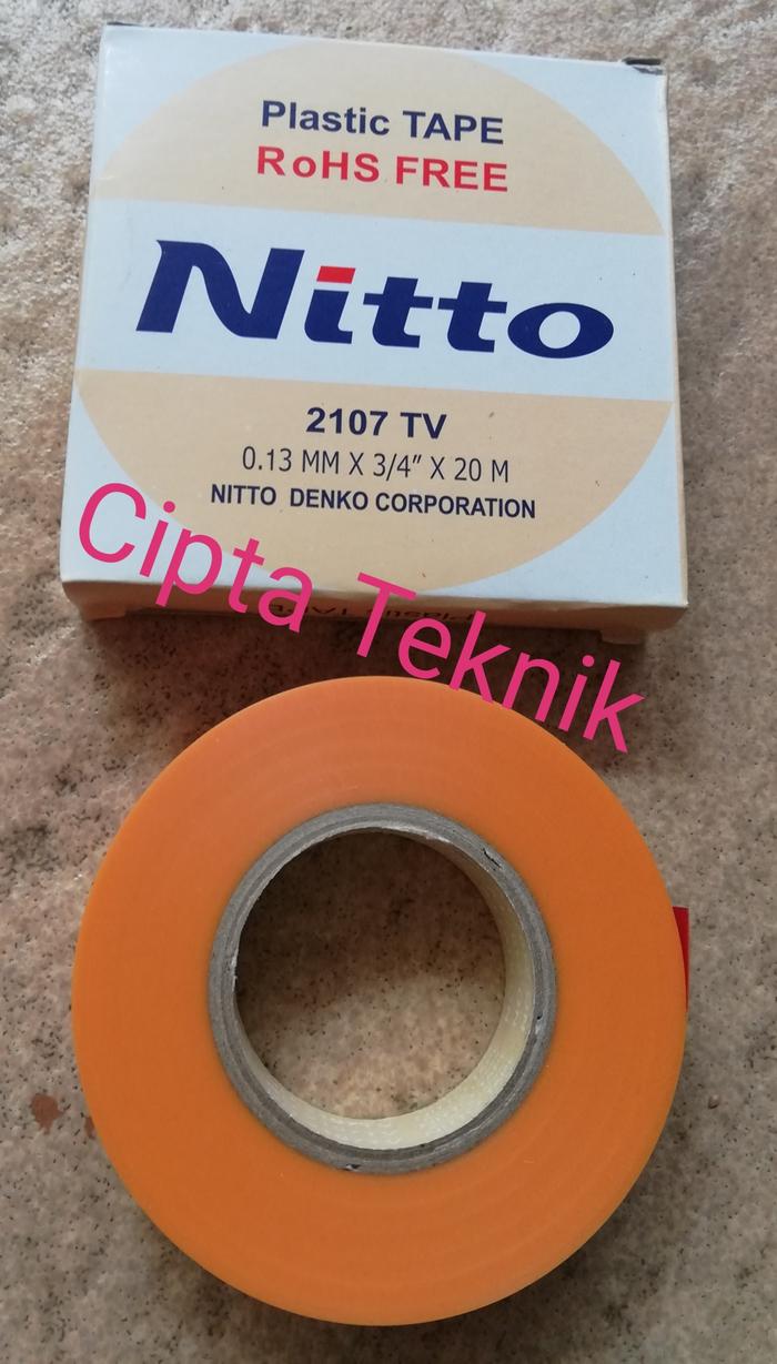 Jual Isolasi Listrik Nitto Asli Hitam Putih Orange Biru Hijau Kuning ...