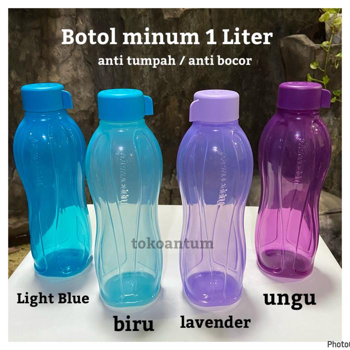 Jual Tupperware Botol minum ukuran 1 Liter - Ungu Tu2p Ulir - Jakarta ...