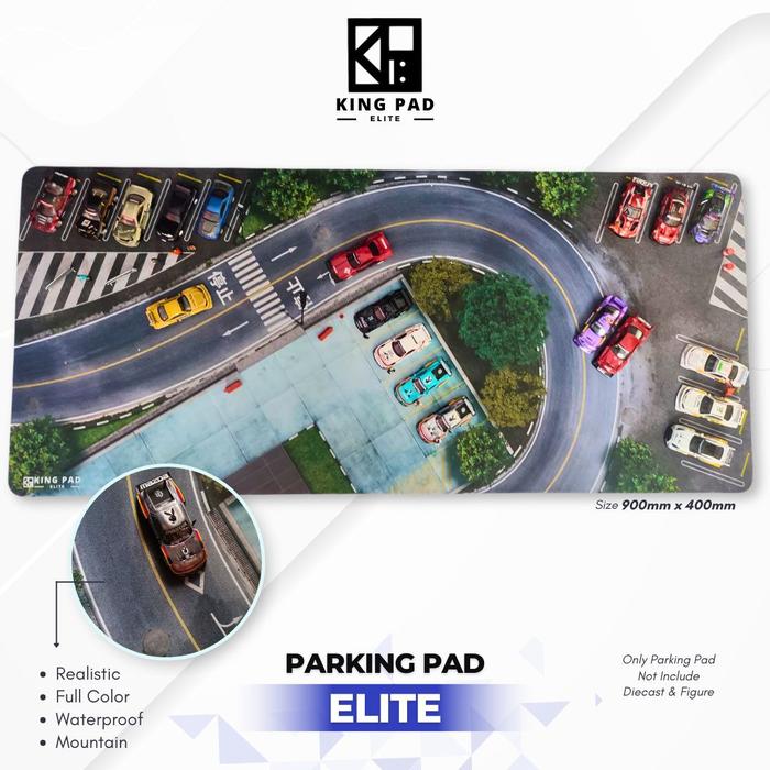 Jual Parking Pad Elite diecast tema Mountain Diorama Diecast skala 64 mini Scale by Kingpad ...