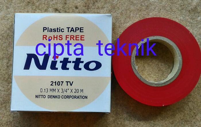 Jual Isolasi Listrik Nitto Asli Hitam Putih Orange Biru Hijau Kuning ...