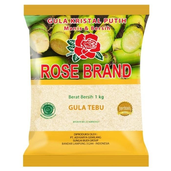 Jual Rose Brand Kuning Gula Pasir 1KG - Gula Kristal Kuning 1 KG / Gula ...