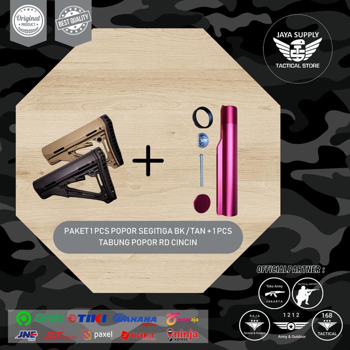 Jual Tabung Popor / As Popor / Tube Stock CTR MFT AEG M4 M16 HK416 ...