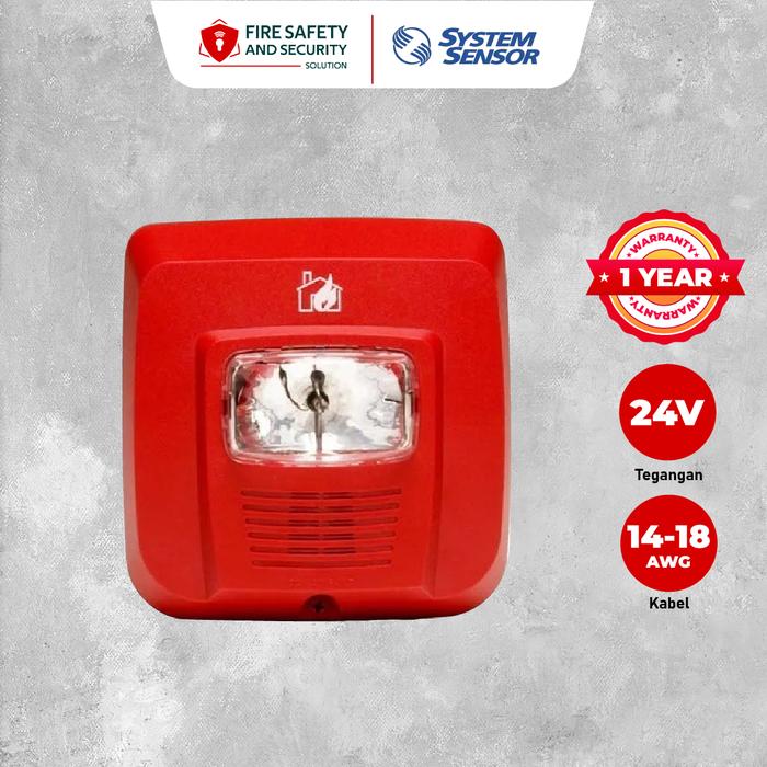 Jual Horn Strobe Type SYS-HS System Sensor Horn Strobe Light - Jakarta ...