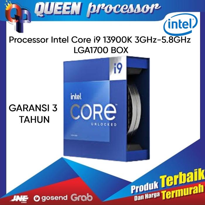 Jual INTEL CORE I9 13900K BOX SOCKET LGA1700 5.80 GHz NEW!! - Jakarta ...
