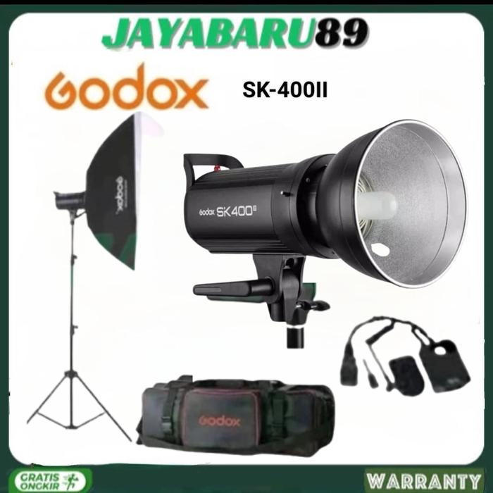 Jual PAKET STUDIO FLASH SK-400 II GODOX KITS - PAKET 1 - Jakarta Pusat ...