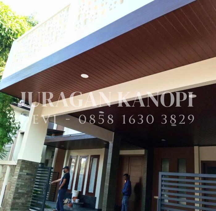 Jual Kanopi plafon pvc dengan atap spandek terpasang surabaya - 1-5 m2 ...