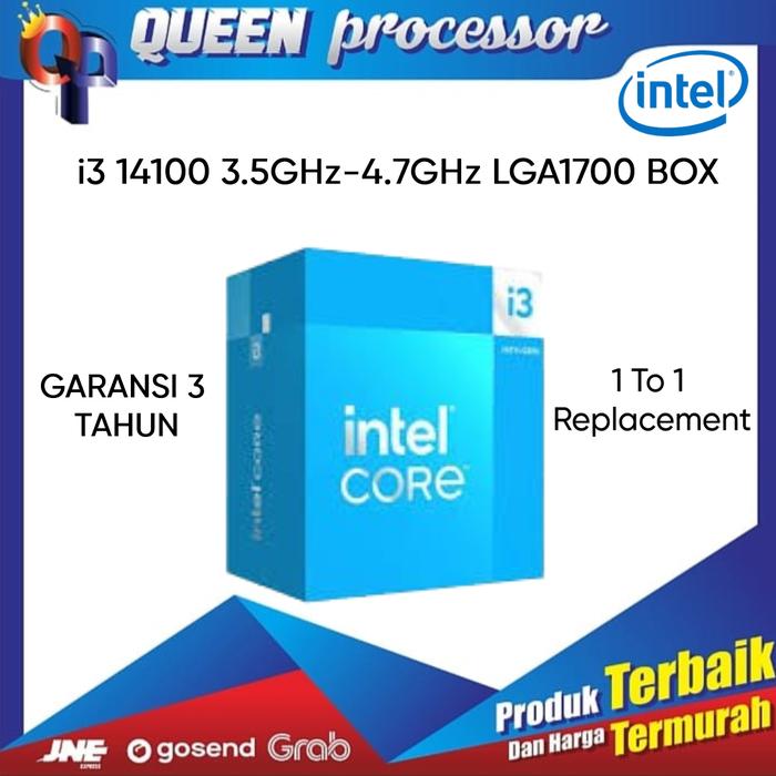 Jual Processor Intel Core i3 14100 3.5Ghz Box Socket 1700 - Jakarta ...
