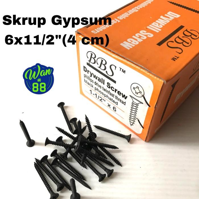 Jual Isi 900 gr Skrup Gypsum Dry Wall Screw Sekrup Ukuran 3/4 1 1.5 2 ...