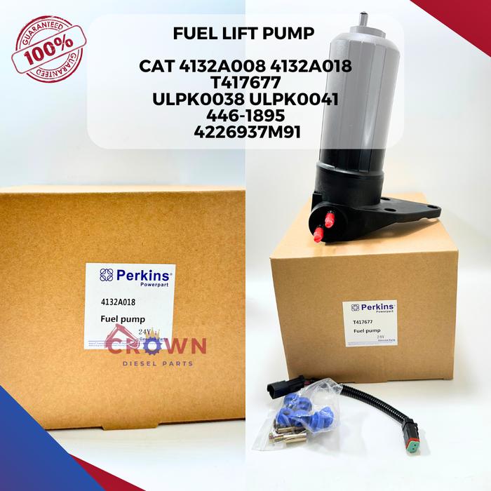Jual FUEL LIFT PUMP CAT 4132A008 4132A018 ULPK0038 ULPK0041 446-1895 ...