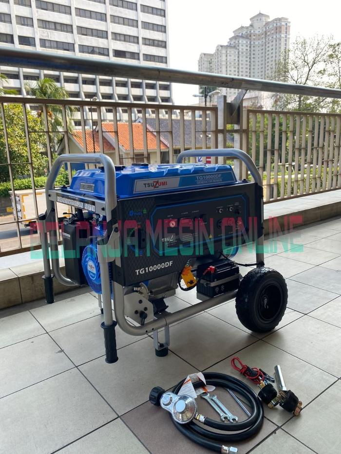 Jual Genset 8000 Watt Phase Bensin & LPG Tsuzumi TG 10000 DF - Jakarta Barat - Belanja Mesin ...