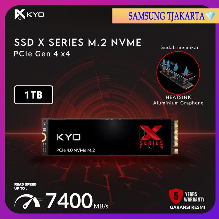 Jual KYO X70 PCIe 4.0 X Series NVMe SSD 1TB M.2 NVMe Gen4 x4 Nvme Gen 4 ...