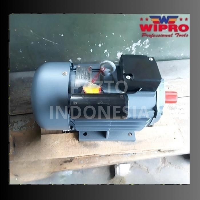 Jual Wipro Dinamo Elektro Motor Penggerak 1/2 HP 2850 & 1450 RPM 2 & 4 ...