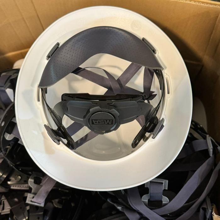 Jual Helm Proyek MSA V-Gard FullBrim / Safety Helmet MSA Original ...