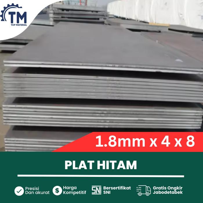 Jual Plat Besi Hitam SS400 /Ezer/Eser 1.8mm x 4x8 Feet / 1200x2400 mm ...