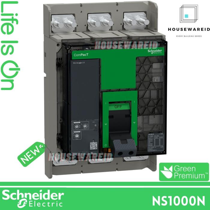Promo MCCB 3p 1000a Schneider C100N320FM Original / MCCB 3 Phase 1000 ...