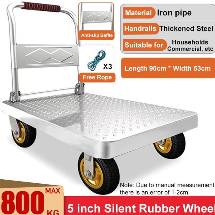 Jual TROLI LIPAT TROLLEY HAND TRUCK MODEL TROLI BARANG / TROLLEY BARANG ...