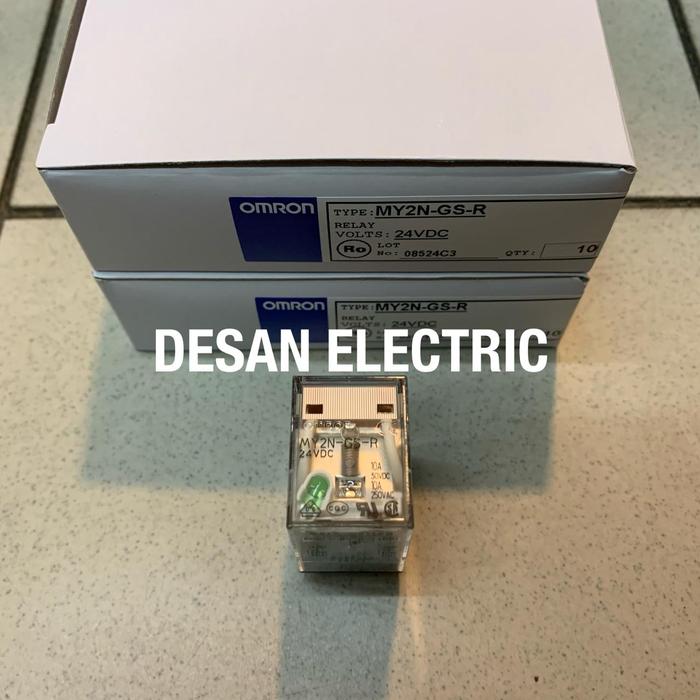 Jual Relay Omron MY2N-GS 12VDC 24VDC 220VAC Original - 12VDC - Jakarta Barat - Desan Electric ...