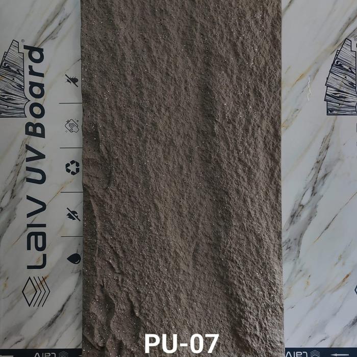 Jual PU Stone Rock Panel Dinding motif batu alam ukuran 60cm x 1.2m x ...