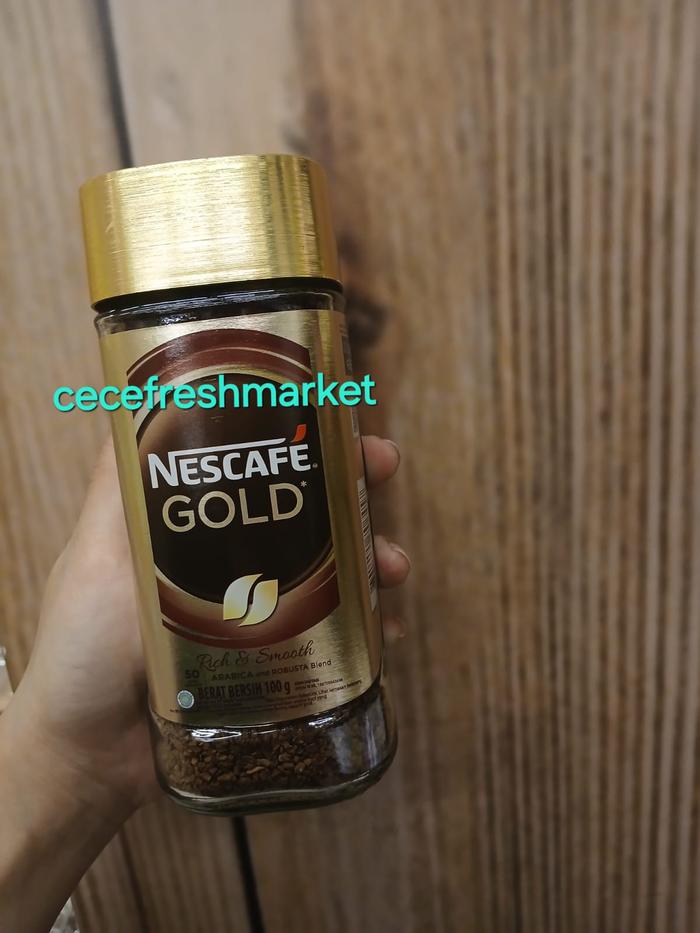 Jual Jual kopi arabica dan robusta blend nescafe gold rich and smooth ...