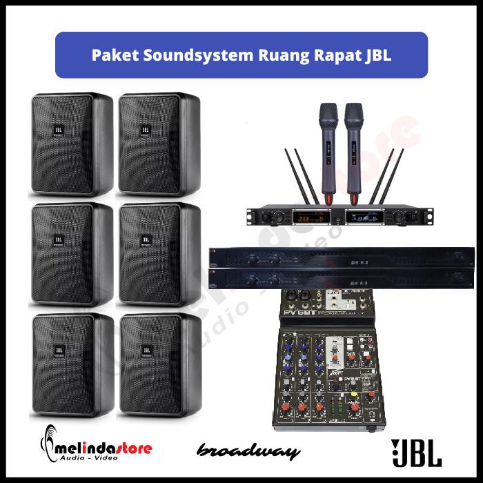 Jual Paket Sound System Ruang Rapat Speaker JBL - 100m2 B - Jakarta ...