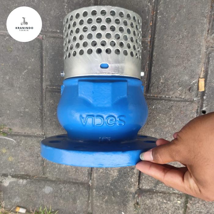 Jual Foot Valve Socla Flange 3" Inchi PN 10 / PN 16 DN 80 - Kota ...