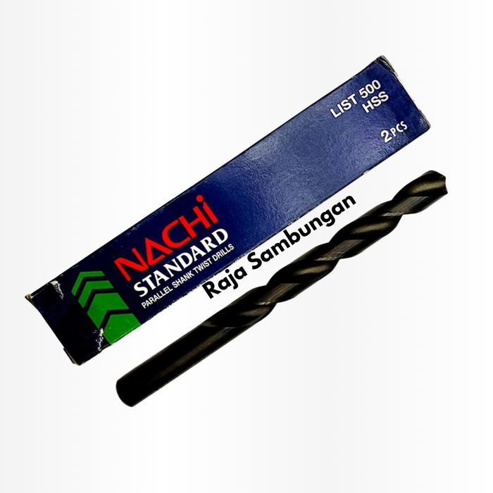 Jual Mata Bor Besi 17.5 mm Nachi ASLI HSS Shank Twisted Drills Pelubang Baja Ringan Kayu ...