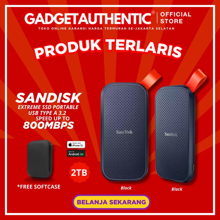 Jual SanDisk Extreme SSD Portable V2 2TB 1TB 500GB USB Type C External SSD - 480GB|E30|800MB ...