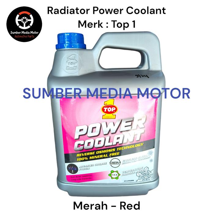 Jual Top 1 Power Coolant Air Radiator - 4 Liter - Merah - Kota ...