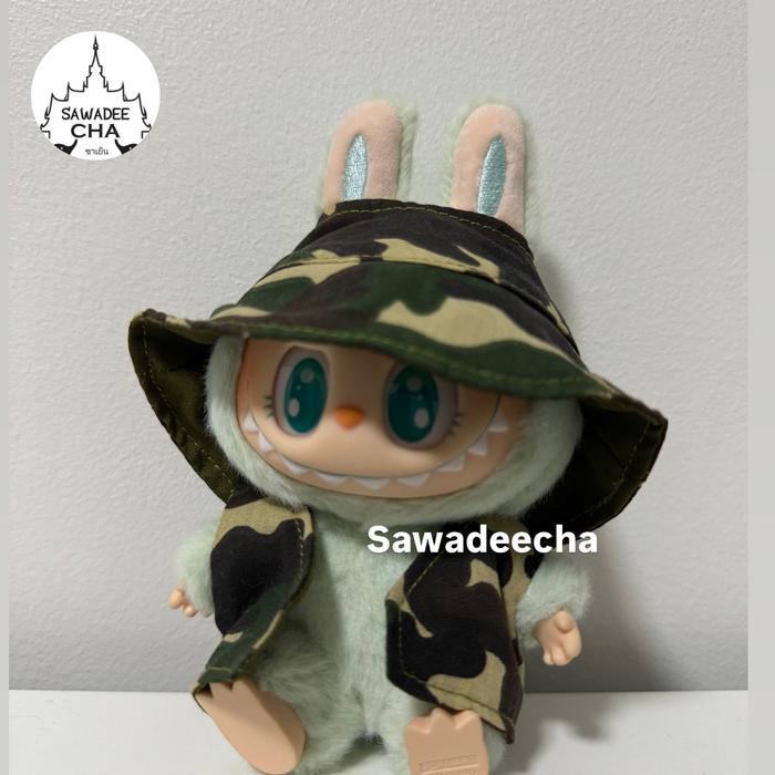 Jual Labubu Macaron - Baju Labubu army / baju military boneka labubu ...
