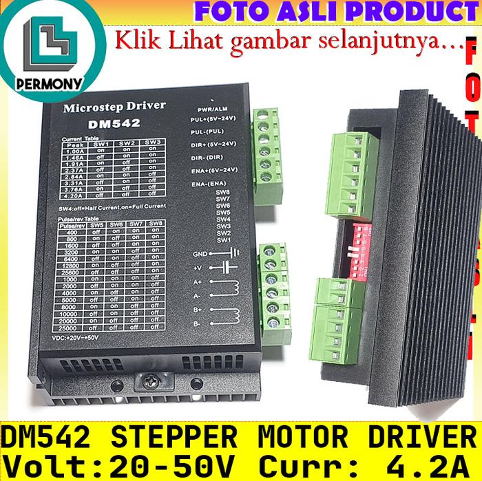 Jual DM542 Stepper Motor Driver 57 86 Series - DM542-STD - Jakarta ...