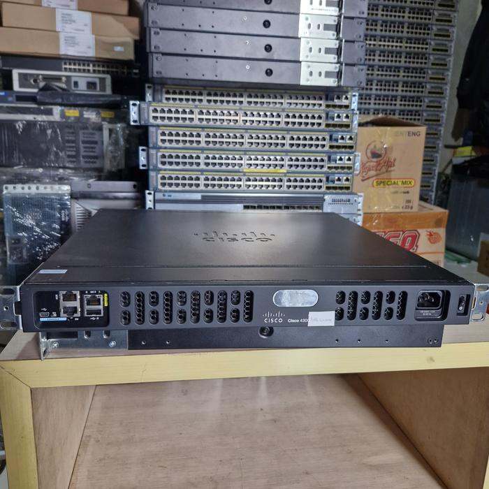 Jual Router Cisco ISR4331 ISR 4331 Appx, Uc, Sec, Ipbase, Smart License ...