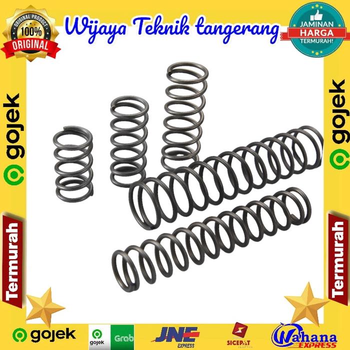 Jual per tekan spring baja od 12mm panjang 50mm kawat 2mm - Kota ...