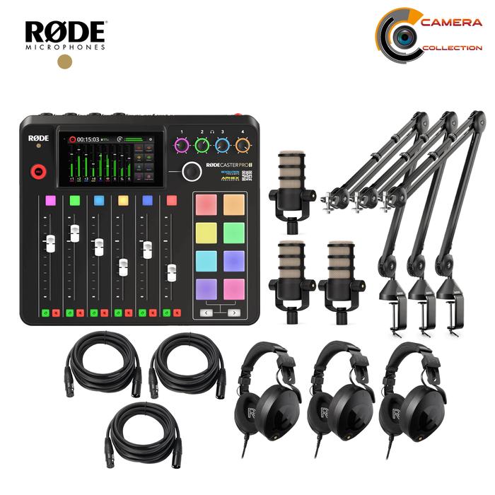 Jual RODE RodeCaster Pro II Ultimate Podcaster Bundle Four-person ...