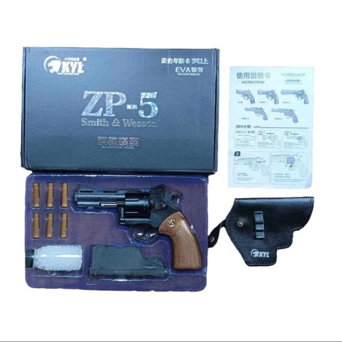 Jual Mainan Anak replika Tembakan revol colt python 357 peluru water ...