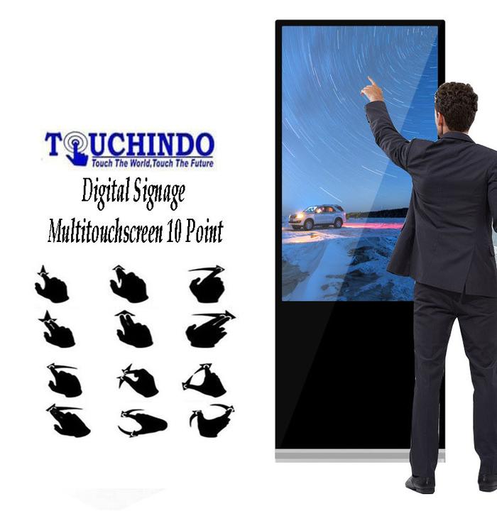 Promo Digital Signage AIO PC Windows Touchscreen 55 inch Intel Core i7 ...