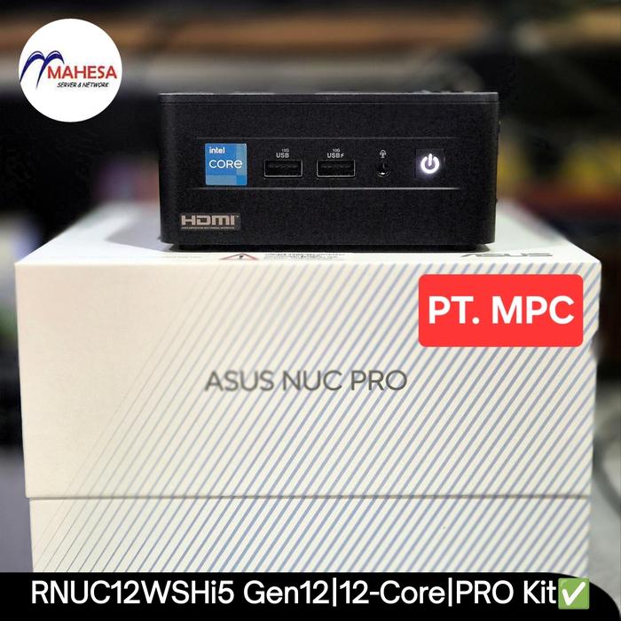 Jual INTEL NUC GEN 12 PRO | Core i5-1240P 12 Core | NUC12WSHi5 Barebone - Kota Semarang - Mahesa ...