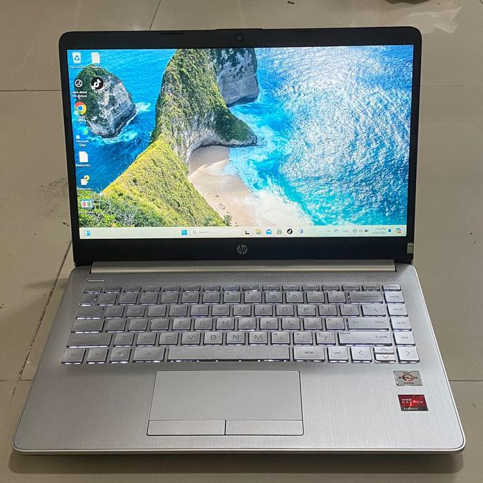 Jual Hp 14s dk1xxx Amd athlon silver 3050u Ram 8gb Ssd 256gb 14 inci ...
