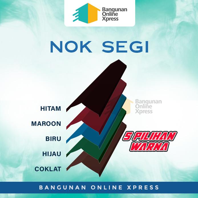 Jual NOK / RABUNG ATAP GALVALUME - Nok Super, Maroon - Kota Pontianak ...