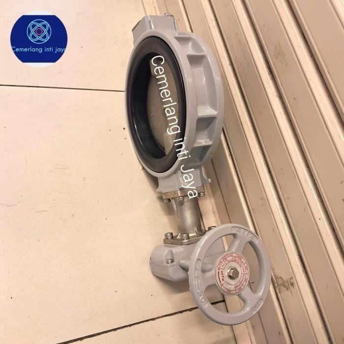 Jual Butterfly Valve Alumunium Kitz Gear 8" inch / Buterfly valve kitz ...