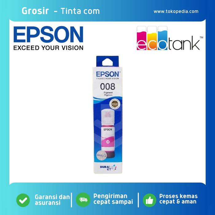 Jual TINTA EPSON 008 ORIGINAL FOR PRINTER L6460, L6490, L6550, L6570 ...