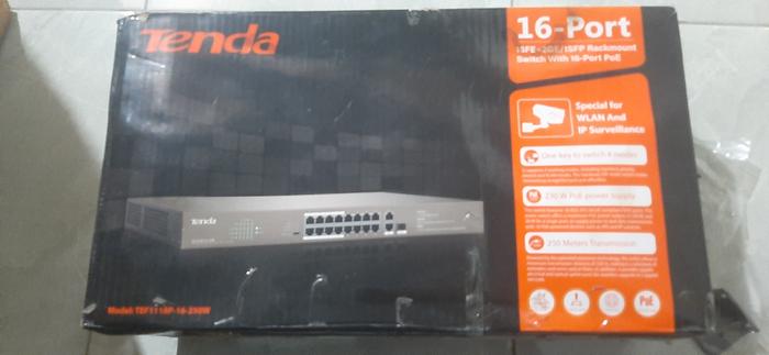 Jual TEF1118P-16-250W 16FE+2GE/1SFP Rackmount Switch With 16-Port PoE - Jakarta Selatan - Smar ...