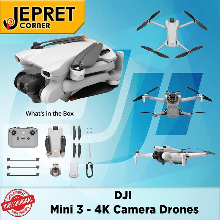 Promo DJI Mini 3 (GL) 4K Camera Drones - Garansi Resmi - Jakarta Pusat ...