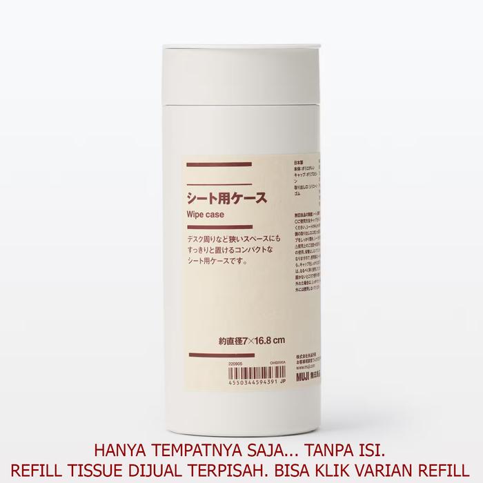 Jual MUJI Wipe Case / Refill Wipes - Tempat tissue basah - WIPE CASE ...
