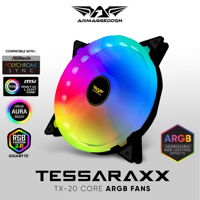 Jual Armaggeddon Fan Casing TESSARAXX TX 20 CORE - Jakarta Pusat ...