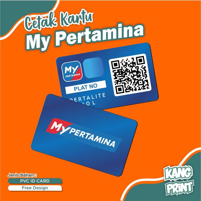 Jual Cetak Kartu My Pertamina id card Custome - Kota Bekasi - Hiprint.idn | Tokopedia