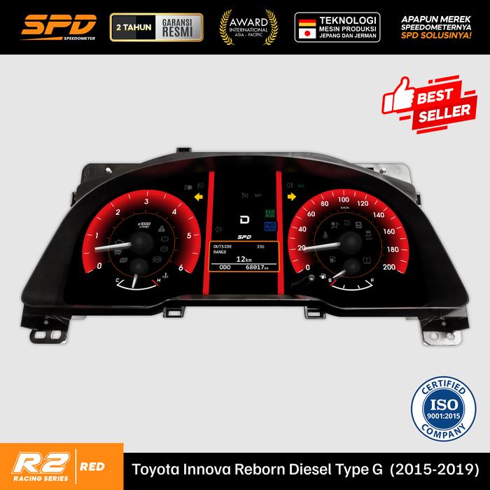 Jual Panel Speedometer Custom Toyota Innova Reborn - SPD Speedometer 1 ...