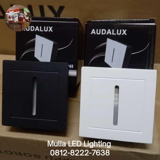 Jual AUDALUX LAMPU TANGGA LED 3W 3WATT IP65 220V-240V BODY PUTIH & BODY ...
