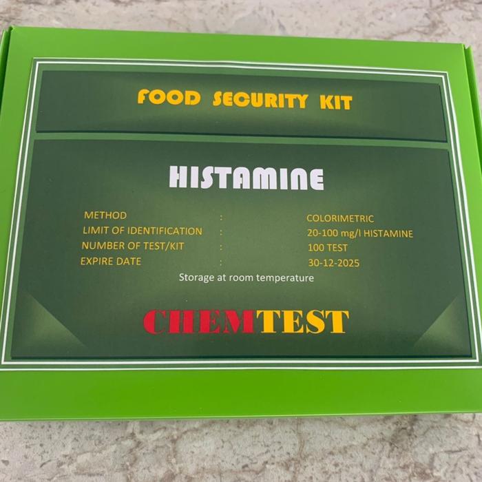 Jual Histamine / Chemtest / Food Security Kit / Test Kit / 100 Tests ...