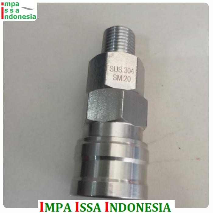 Jual 351322 QUICK COUPLER STAINLESS STEEL SM 20 - Kota Depok - impa ...